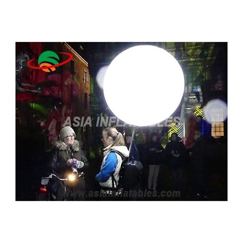 Advertising Lighted Backpack Ballwalking Lighting Inflatable Backpack Ball