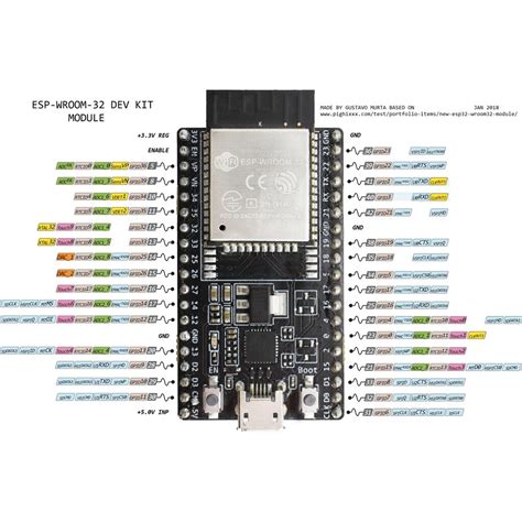 Esp32 S3 Devkitc 1 High Resolution Pinout And Specs 49 Off