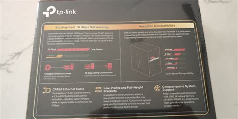 Tp Link 10 Gigabit Pci E Card Computers And Tech Parts And Accessories Computer Parts On Carousell