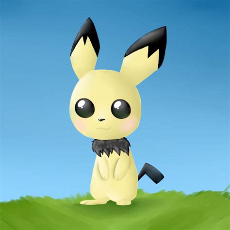 Pichu The Tiny Mouse Pokemon By Gur209 On Deviantart
