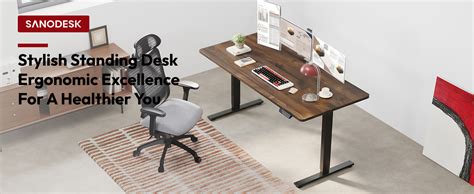 Sanodesk Dual Motor Electric Standing Desk 71 X 32 Inches