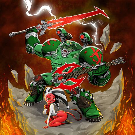 Artstation Poon Ranger Doom X Space King Crossover