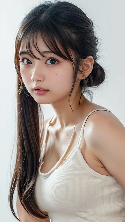 Realistic Pictures 4k High Resolution Japanese Girls Beautiful Girl Twin Tai Seaart Ai