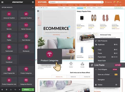 xstore 1 best wordpress woocommerce theme for elementor