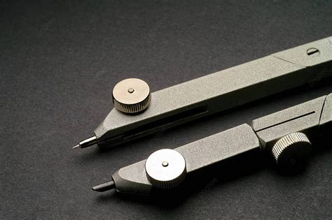 Drawing Compass Closeup Closeup Draft Draw Photo Background And Picture