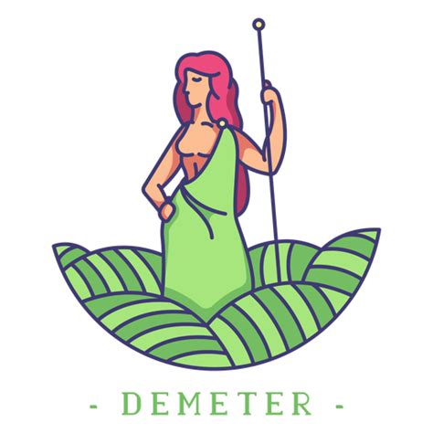 Demeter Greek God Demeter Png And Svg Design For T Shirts