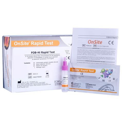 Fob Hi Rapid Test Rapid Test Kit Products Athenese Dx