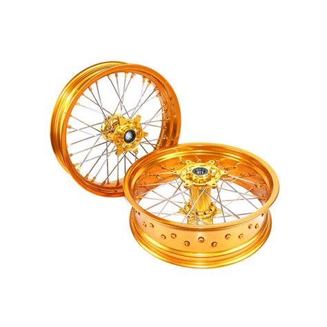 17 Supermoto Spoke Wheelset New Condition Fit For Ktm Exc Sxf 125250