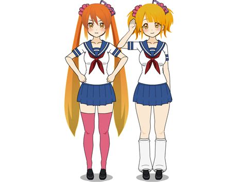Osana Najimi And Rival Chan Yandere Simulator Danbooru