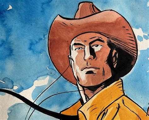 Caracuzzo Giancarlo 1 Original Colour Drawing Tex 2023 Catawiki