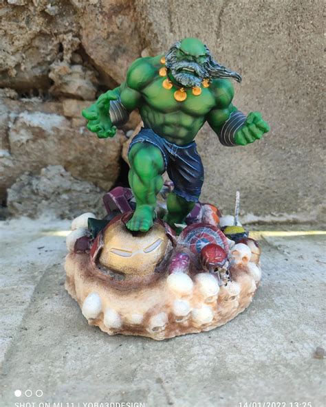 Old Hulk Diorama 3d Model Ready To Print