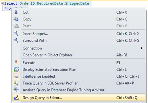 HodentekHelp How Do You Design A Query Using Query Editor In SQL Server Management Studio