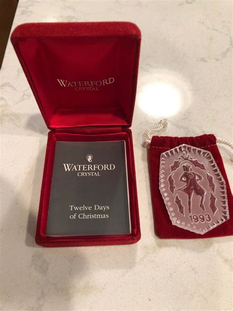 Waterford 12 Days Of Christmas Ornament Ten Lords Leaping 1993 22966755