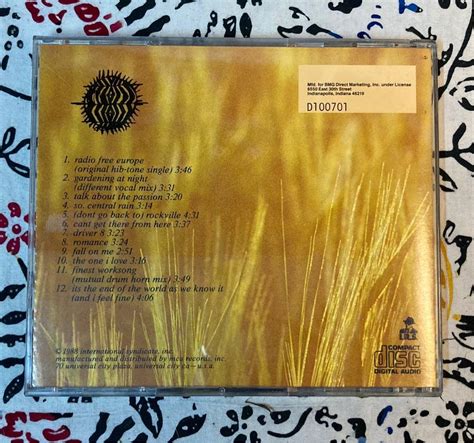 Rem Eponymous Cd Hobbies And Toys Music And Media Cds And Dvds On Carousell