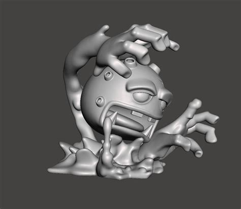 🐉 Pokemon Weezing Alternate Form・ Stl File For 3d Printing・cults