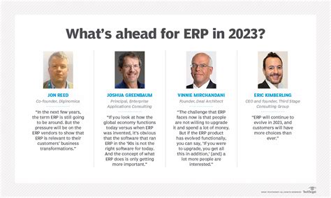 Erp Needs Relevant Functionality In 2023 Techtarget