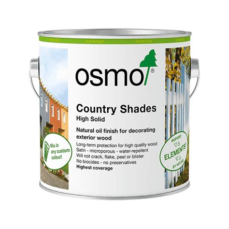 Country Shades Osmo Standard Colours Osmo Uk