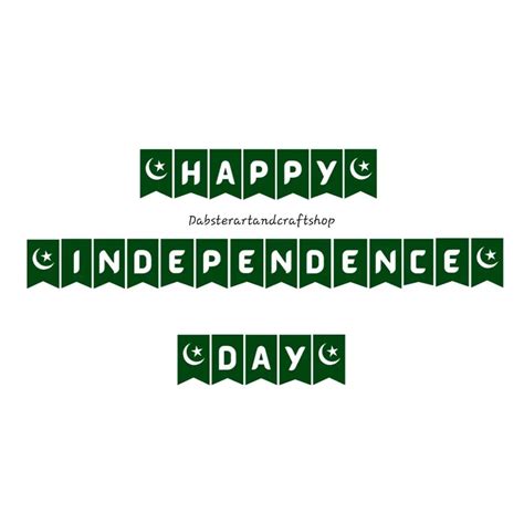 14th August “happy Independence Day” Banner Dabster