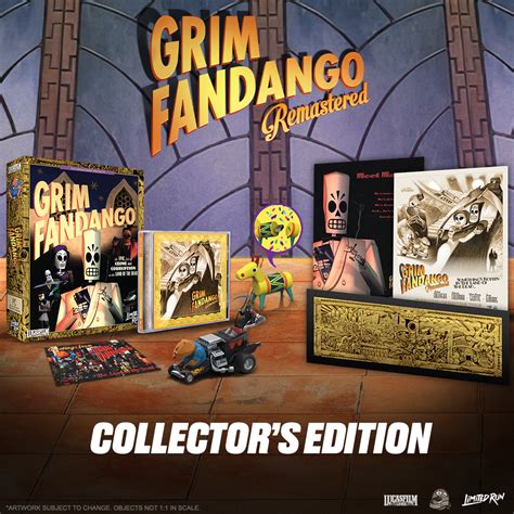 Grim Fandango Remastered Collectors Edition Pc Limited Run Games