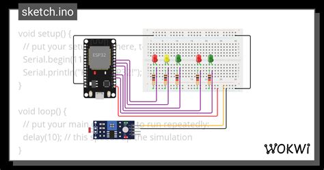 Aula2 Wokwi ESP32 STM32 Arduino Simulator
