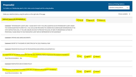 Shareholder Or Proxy Voting Saxo Uk Support