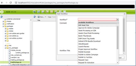 Solved Aem Workflow Model Customization Adobe Experience League
