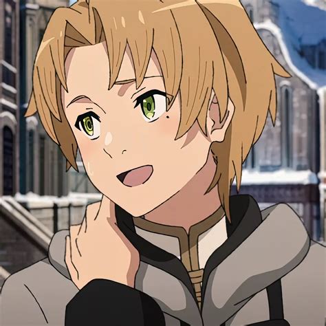 Rudeus Greyrat Mushoku Tensei Ii Icons Рисунки Искусство манга Аниме