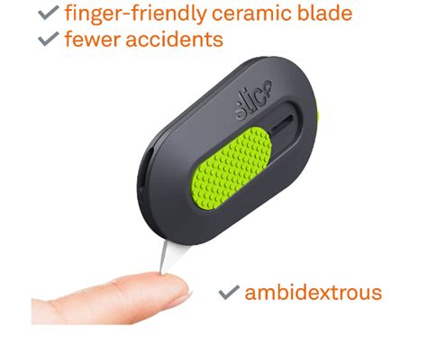 Slice Mini Box Cutter Only 473 On Amazon Reg 13 Finger Friendly