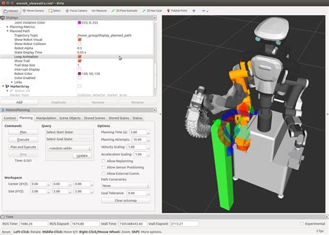 チュートリアル MoveIt GUI rtmros nextage documentation