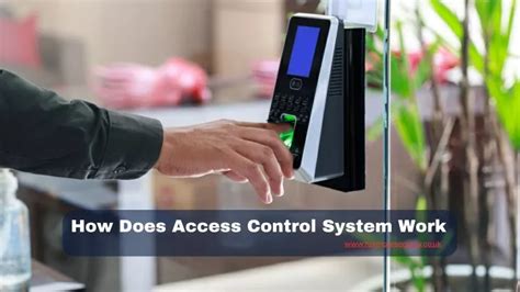 Ppt How Does Access Control System Work Powerpoint Presentation