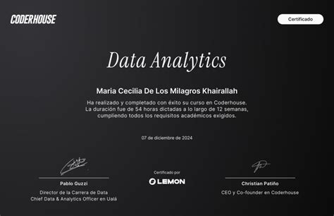 Coderhouse Dataanalytics Sql Powerbi Finalproject Graduation Maria Cecilia Khairallah
