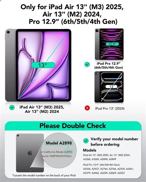 Ipad Air 13 2025 Rebound Magnetic Case Black Esr Tech Made Easier