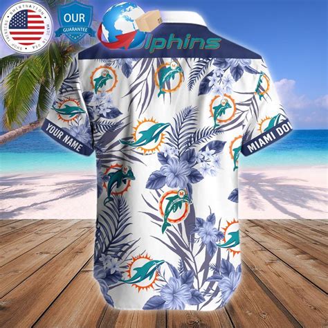Hot Miami Dolphins Logo History Custom Hawaiian Shirts • Shirtnation