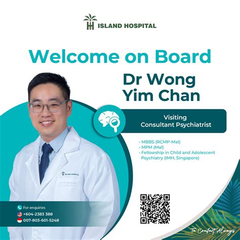 A Warm Welcome To Dr Wong Yim Island Hospital Penang