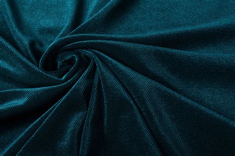 Velours Fine Gauze Petrol Yes Fabrics