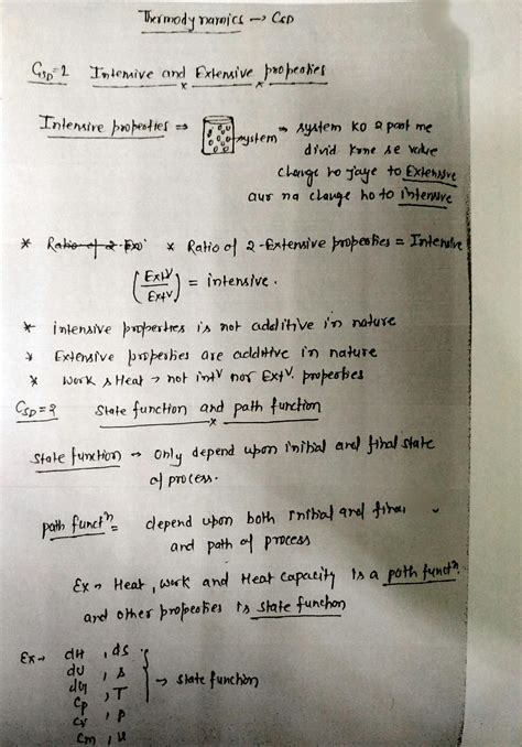 Solution Thermodynamics Formula Sheet Studypool