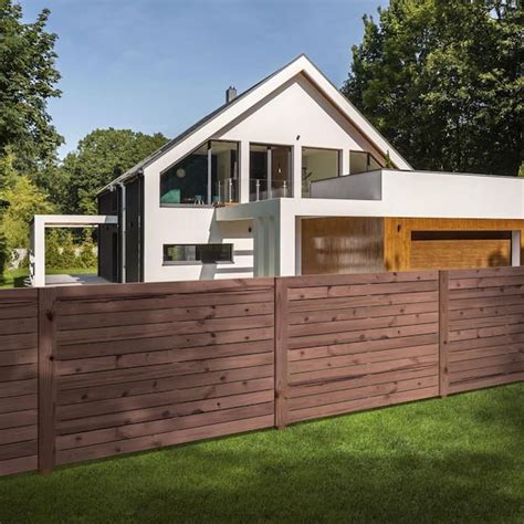 Horizontal Cedar Fence Board On Board