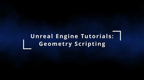 Ue5 Geometry Scripting Creating Details From Textures Youtube