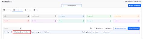 how to customize import export headers for collections detrack