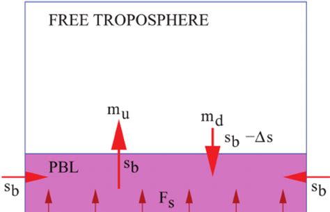 sketch of mass flows and entropy transports in boundary layer
