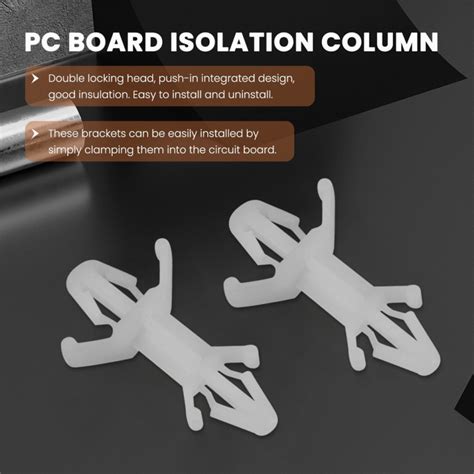 Iysp 100pcs Xlb Type Nylon Pc Board Isolation Column Pcb Computer