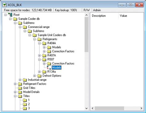 Mistral Treedb Database Editor Notes