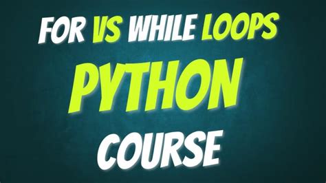 sai prakash g on linkedin for loop vs while loop in python