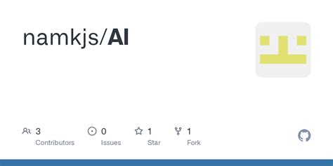 GitHub Namkjs AI