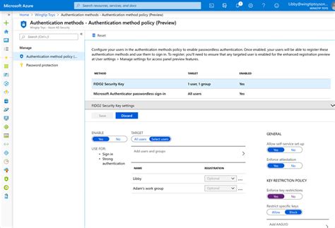 microsoft azure ad fido2 passwordless sign in in public preview