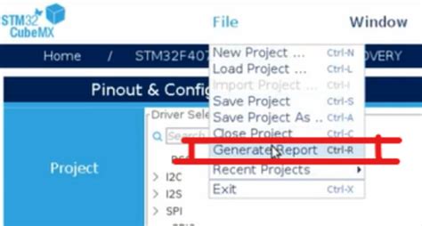 Solved Genereta Report With Stmcubeide Problem Stmicroelectronics