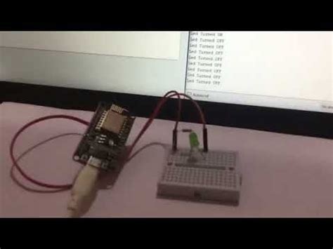 IoT Controlled LED Using Google Firebase Console And ESP8266 NodeMCU