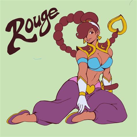 Spoonshark Rouge Power Stone Capcom Power Stone Highres 1girl Arabian Clothes Braid