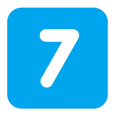 7️⃣ Keycap 7 Emoji Meaning And Usage