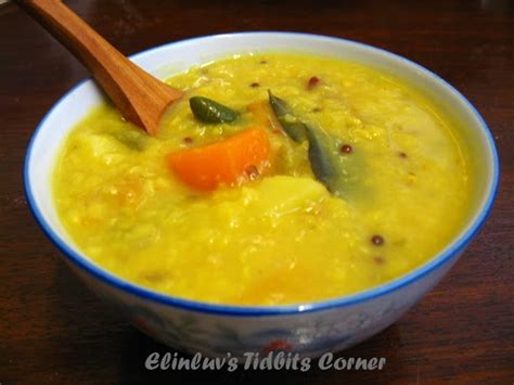 Elinluvs Tidbits Corner Dhal Curry